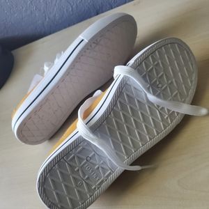 Josiny | Shoes | Mustard Yellow Josiny Slides Sneakers | Poshmark